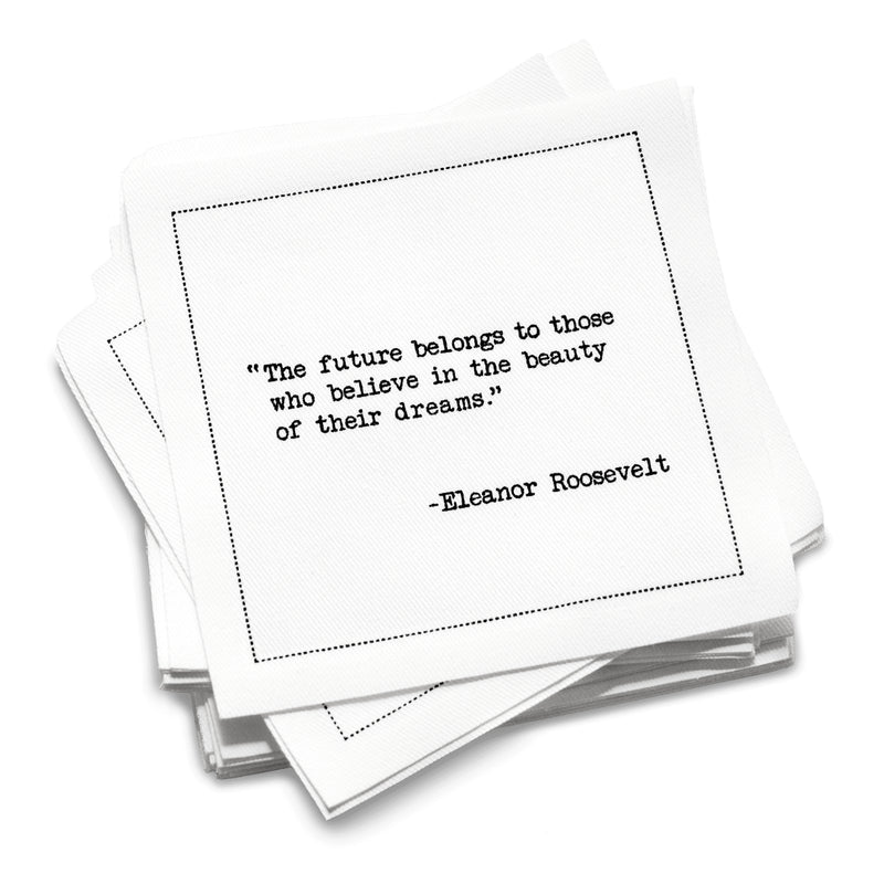 Einstein Quotes Cocktail Napkins - 25 Albert Einstein Quotes on 50 ...