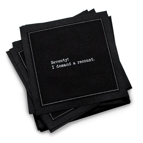 70th Birthday Quotes Napkins - Case x 12 – Five Star Napkins