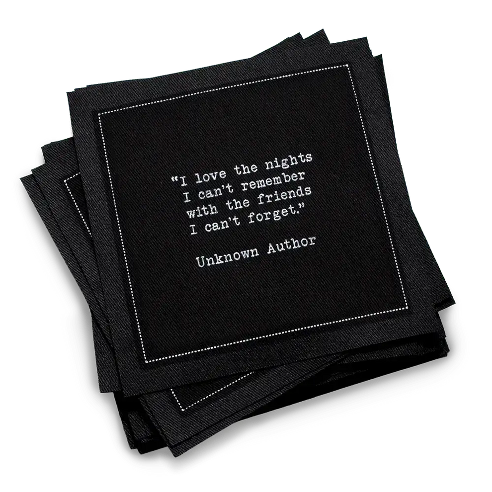 Drinking Quotes | First Edition - Case – Five Star Napkins