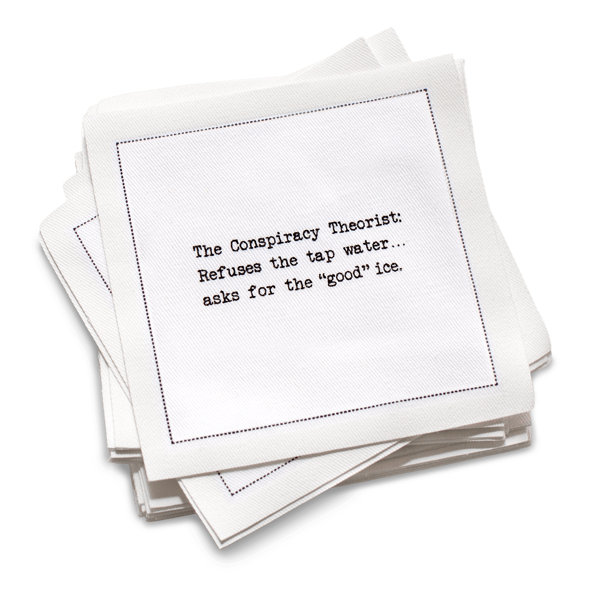 Social Stereotypes Quotes Napkins – Five Star Napkins